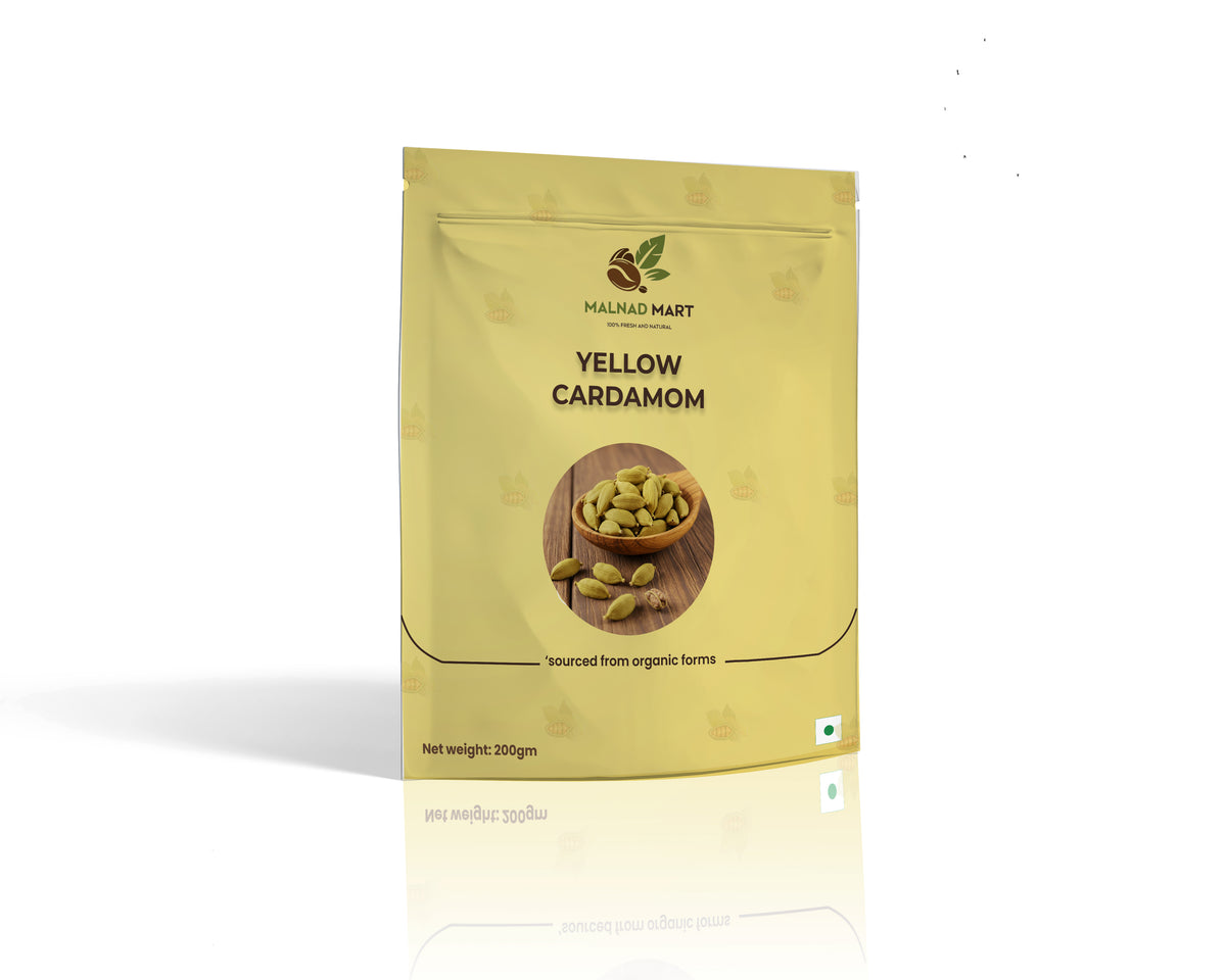 Yellow Cardamom – Rare & Exotic Spice – Malnad Mart